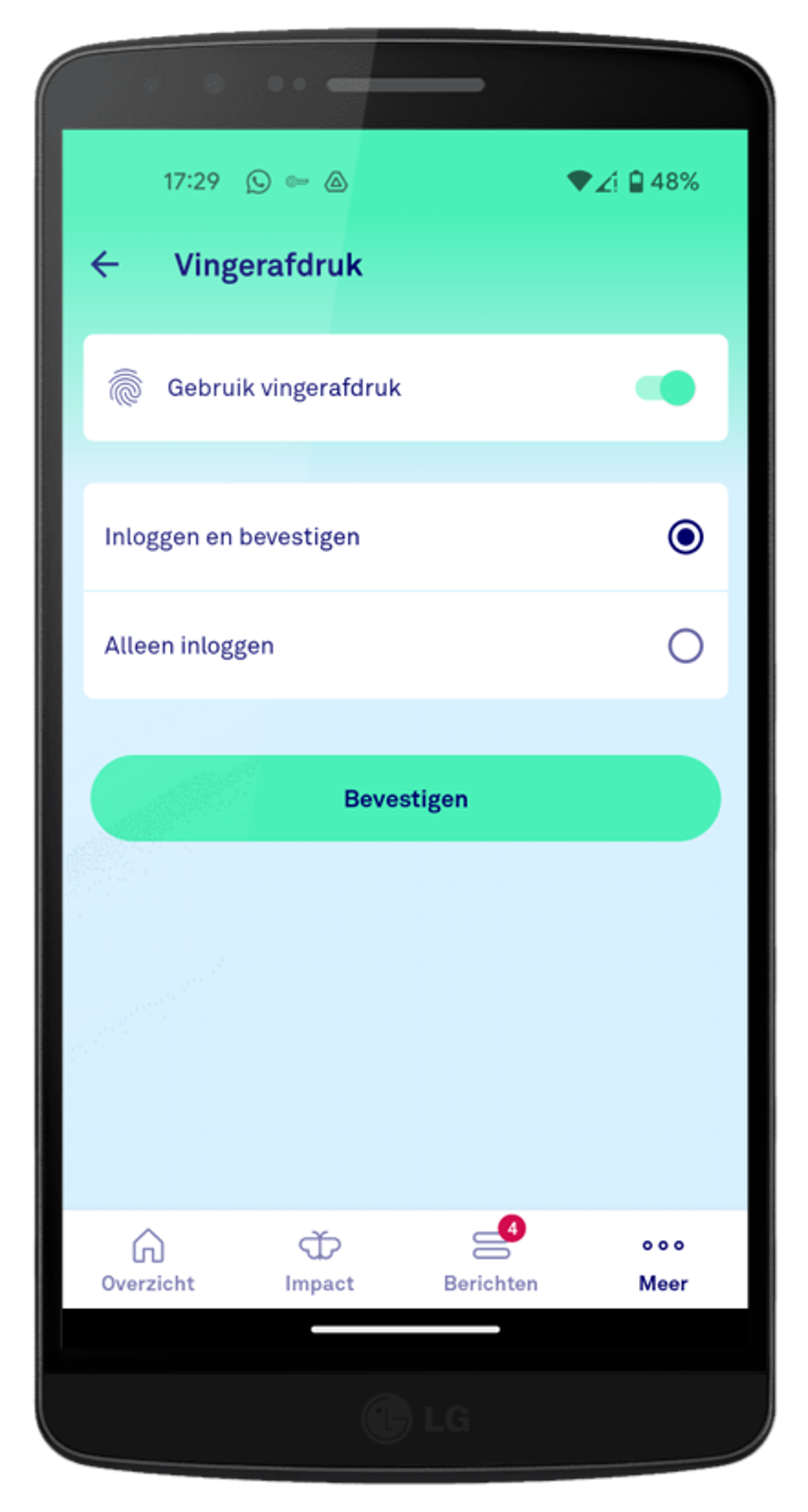 Nieuw in de app | Triodos Bank