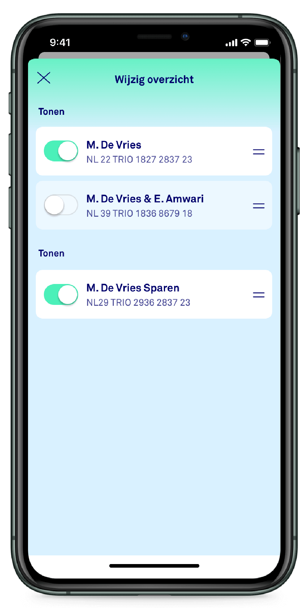 Nieuw in de app | Triodos Bank