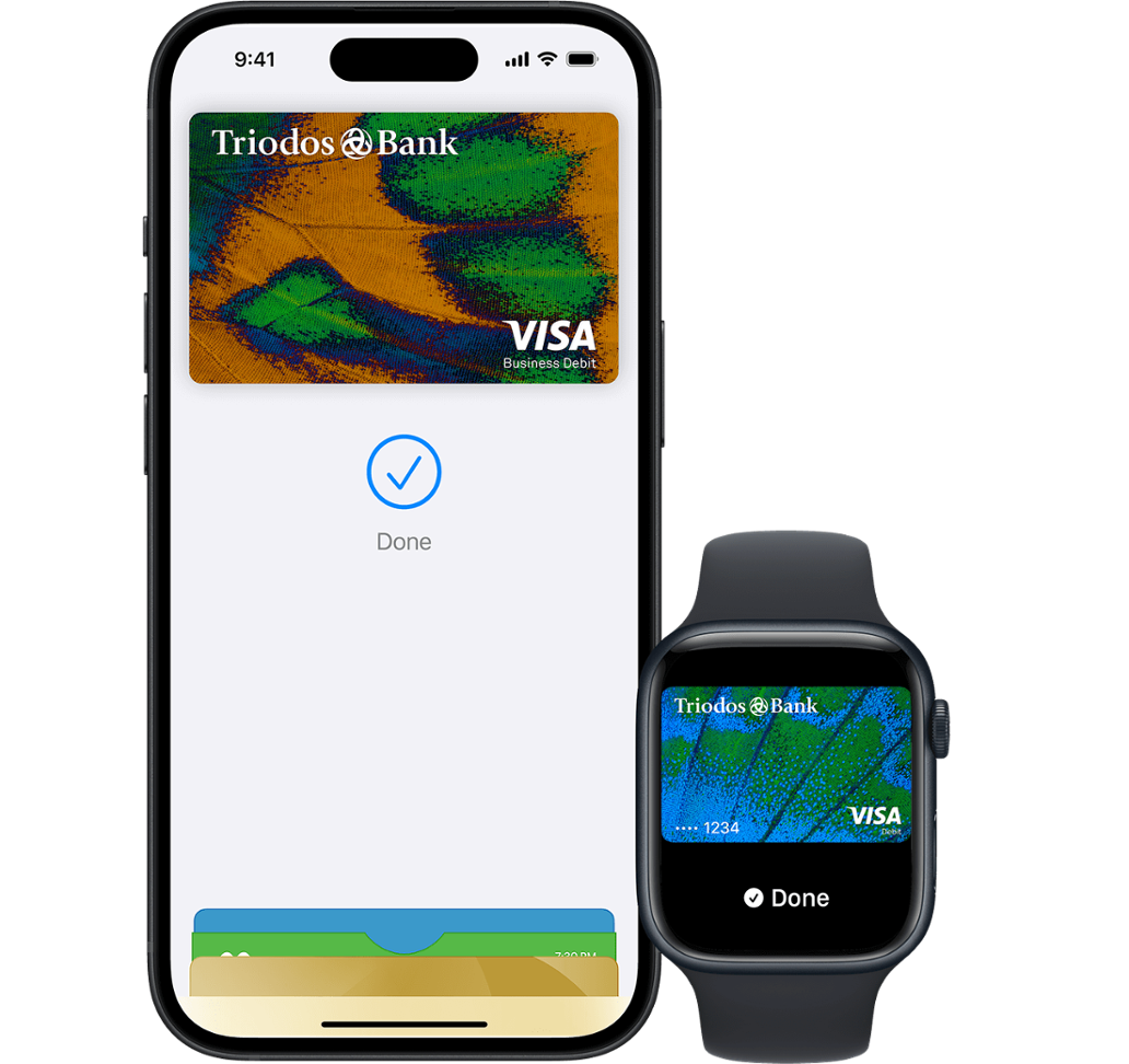 Apple Pay zakelijk | Betalen | Triodos Bank