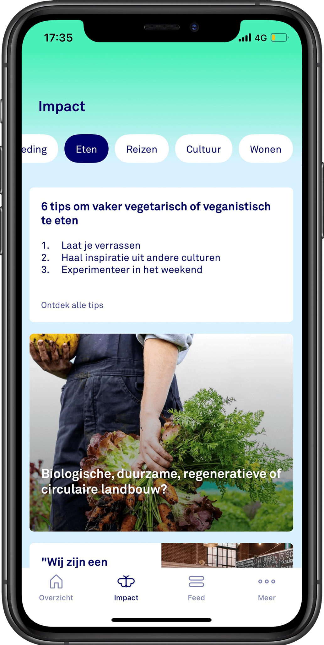 Nieuw in de app | Triodos Bank