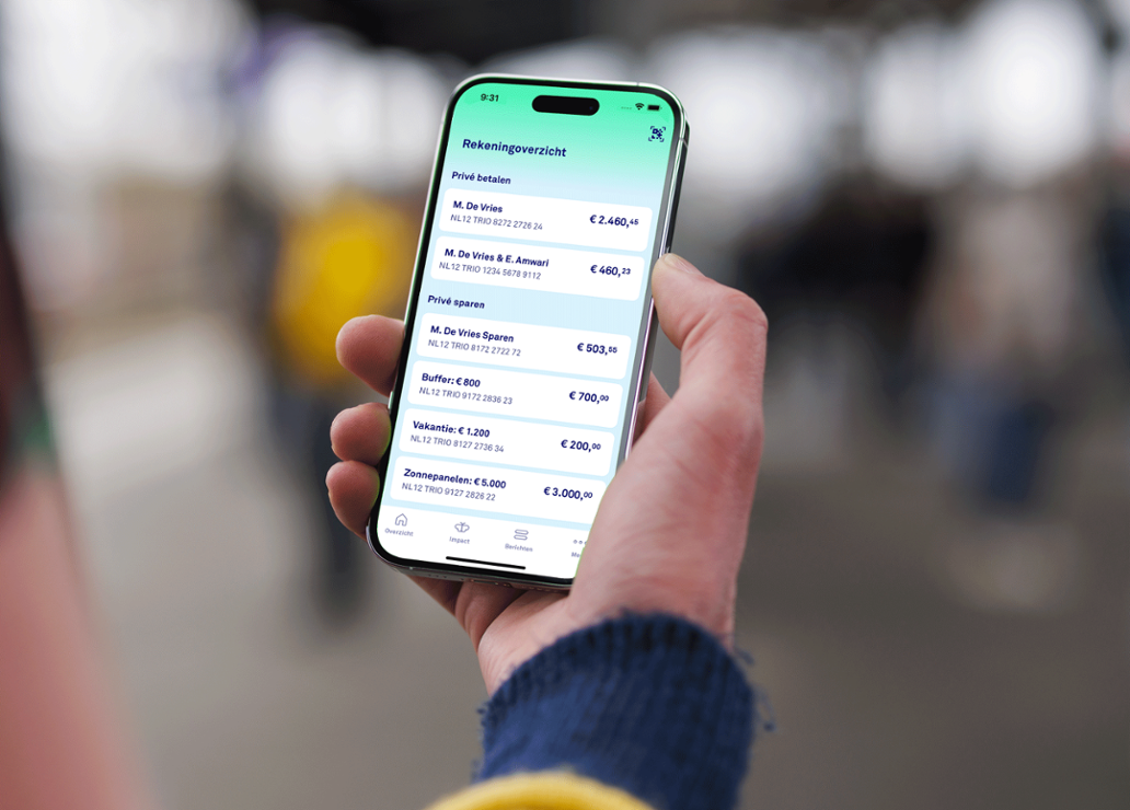 Sparen met de app | Triodos Bank